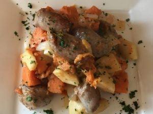 Roasted Squash, German Sausage, & Apple One-Pan Dinner – Circle B Ranch ...