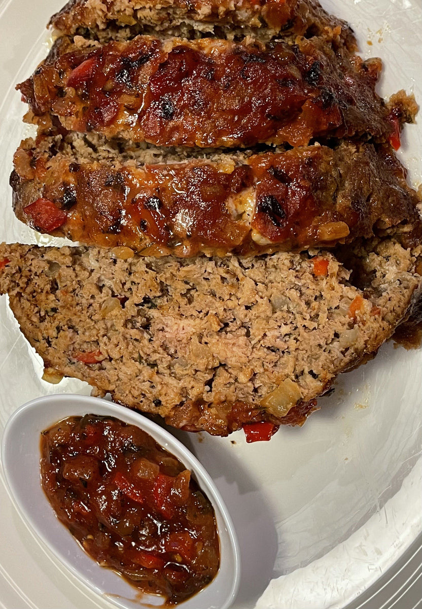 Dad's Meatloaf with Tomato Relish – Circle B Ranch and Marina's Kitchen